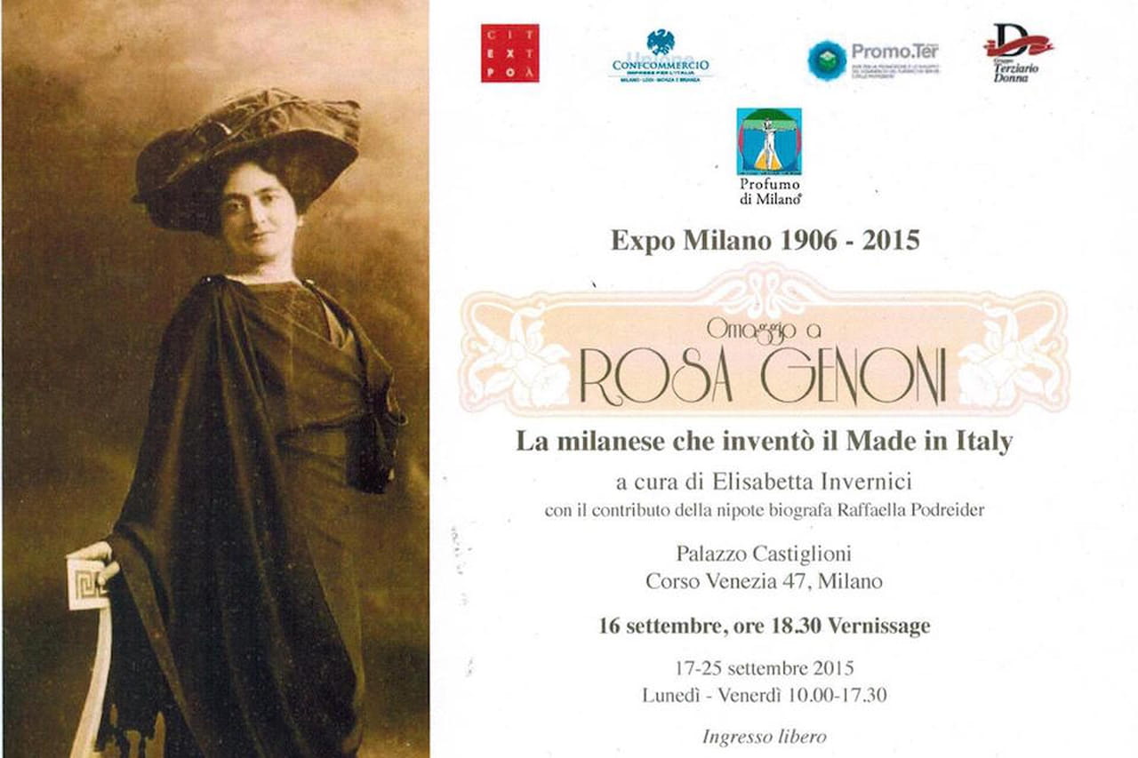 Milano celebra Rosa Genoni, la signora del Made in Italy